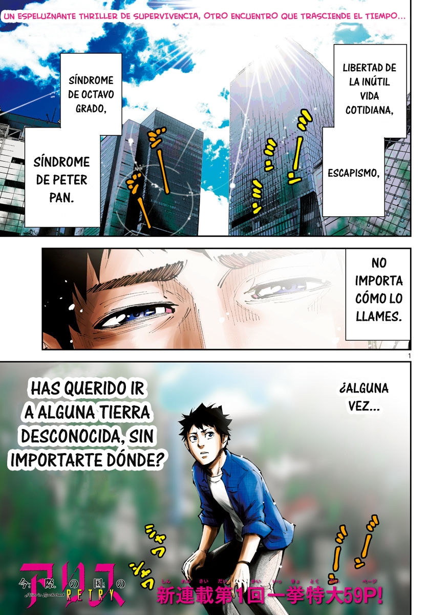 Alice in Borderland Retry Capitulo 1 En línea